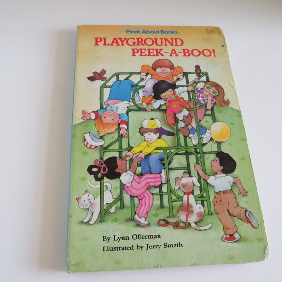 Other Peekaboo Board Book Playground Peek A Boo Poshmark
